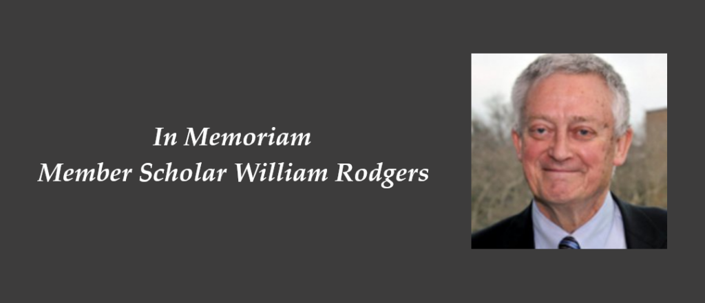 In Memoriam: Bill Rodgers Embodied a Spirit of Caring and Generosity ...