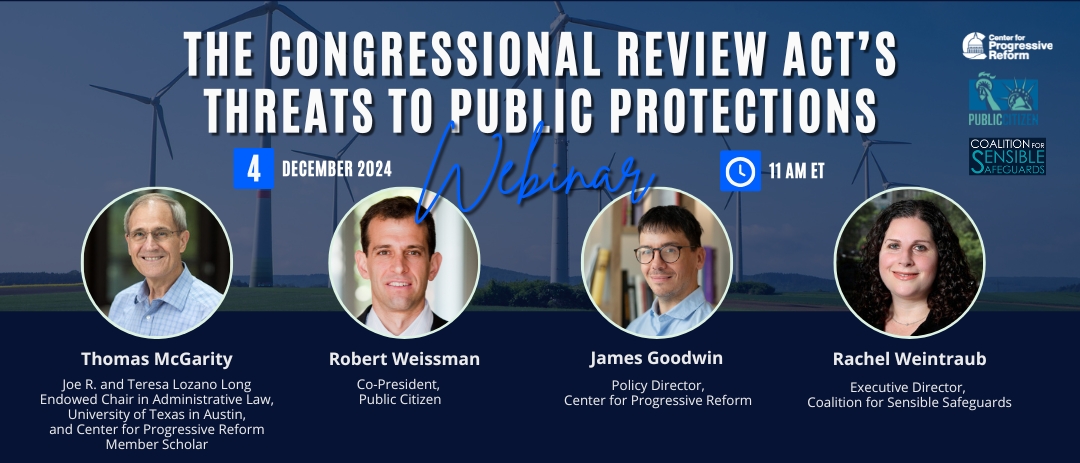 Events Archive - Center for Progressive Reform